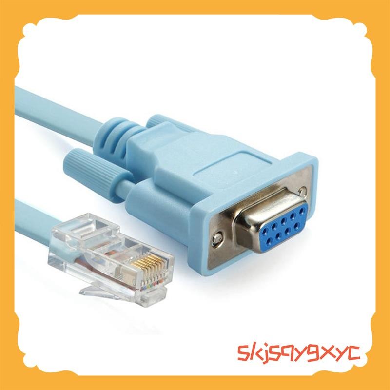 USB Console Cable RJ45 Cat5 Ethernet To Rs232 DB9 COM Port Serial Female Routers Network Adapter ...