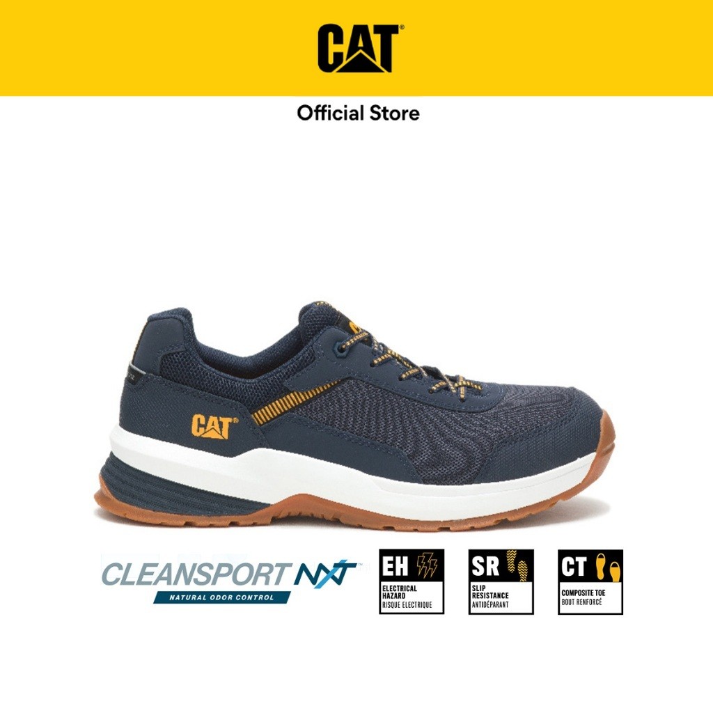 Caterpillar Men's Streamline 2.0 Mesh Composite Toe Sneakers - Midnight ...