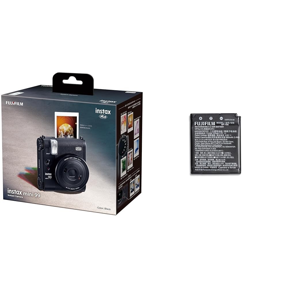 FUJIFILM instax mini 99 Instant Camera with NP-70S Rechargeable Battery ...