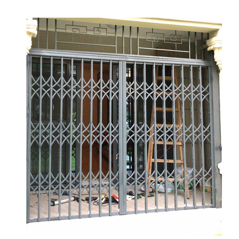 304Stainless Steel Sliding Gate Grille Door Ventilation Iron Gate Anti ...