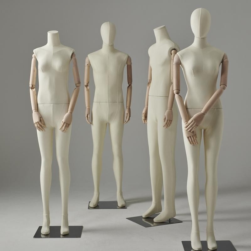 [1309People Collection]Display Flat Body Realistic Mannequin Prop ...