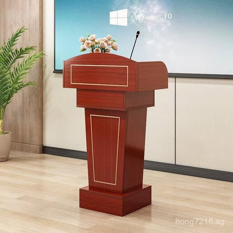 Teacher's Desk Reception Desk Training Host Station Podium Lecture ...