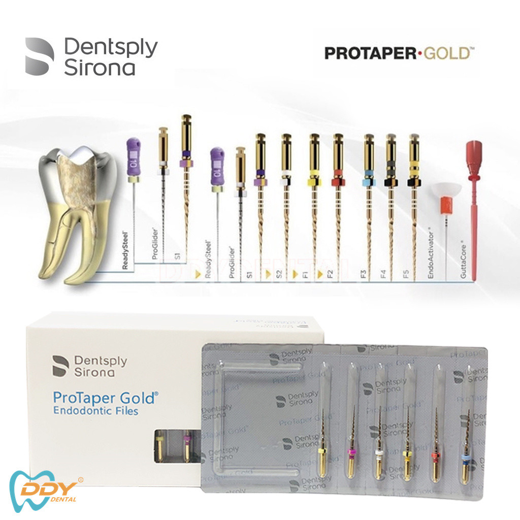 【new】Dental Super File ProTaper Gold Rotary Pro Heat Activation For ...
