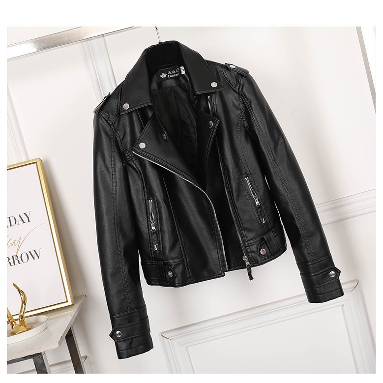 🌟 Event promotion 🌟Leather Coat Women's Short2024Autumn New PU ...