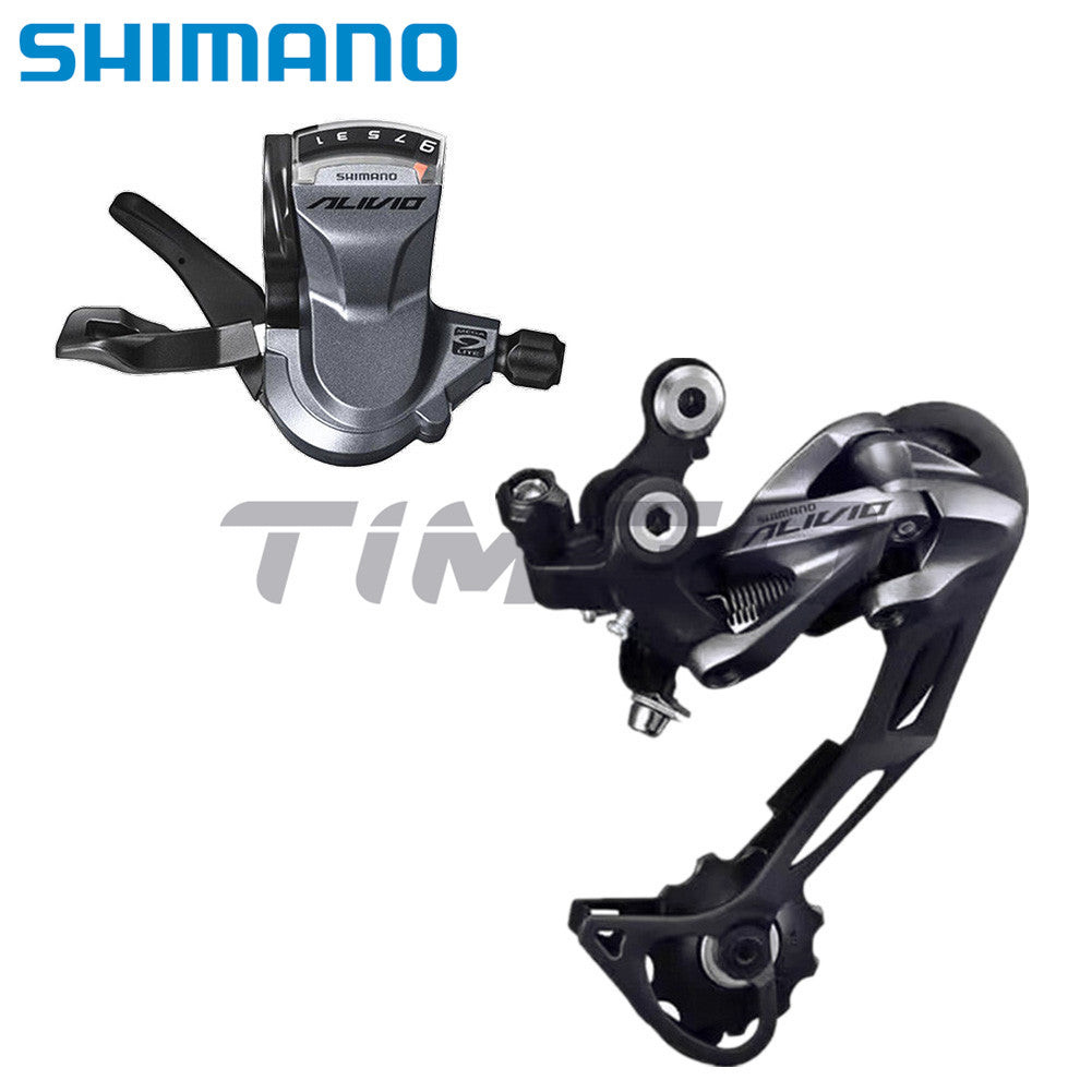 Shimano Alivio M4000 MTB Bike 1×9 Speed RD-M4000 Rear Derailleur Groupset SL-M4000 Shifter ...