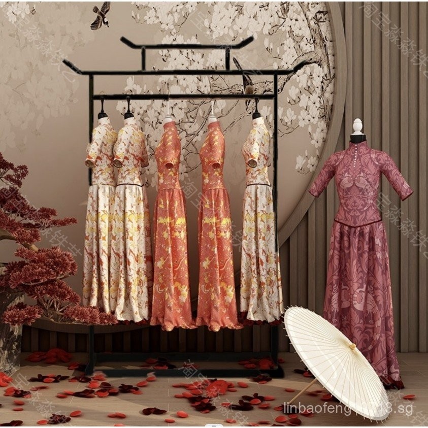 New Chinese Clothing Store Display Stand Han Chinese Costume Tang ...