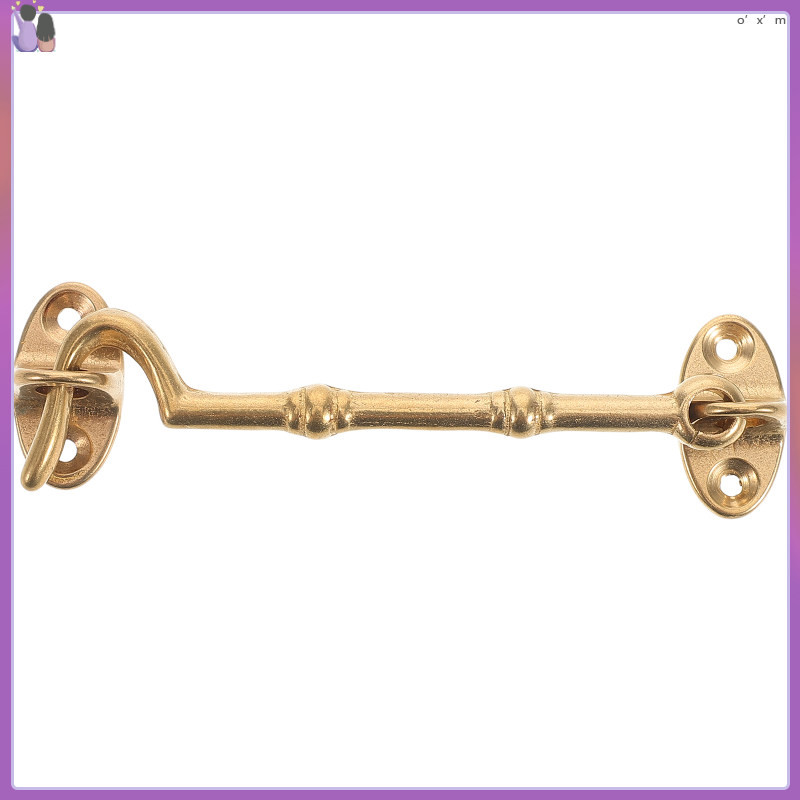 [CHRISTMAS GIFT] Cabin Hook Door Lock Eye Latch Indoor Latches Metal ...