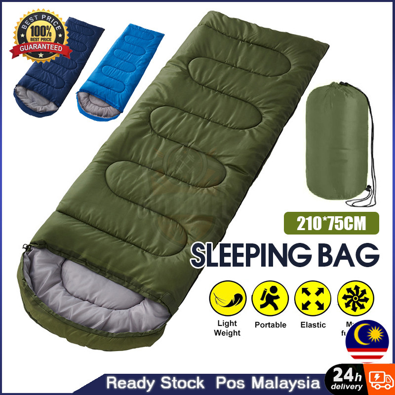 Portable Waterproof Sleeping Bag Camping Portable Bed Outdoor Warm for ...