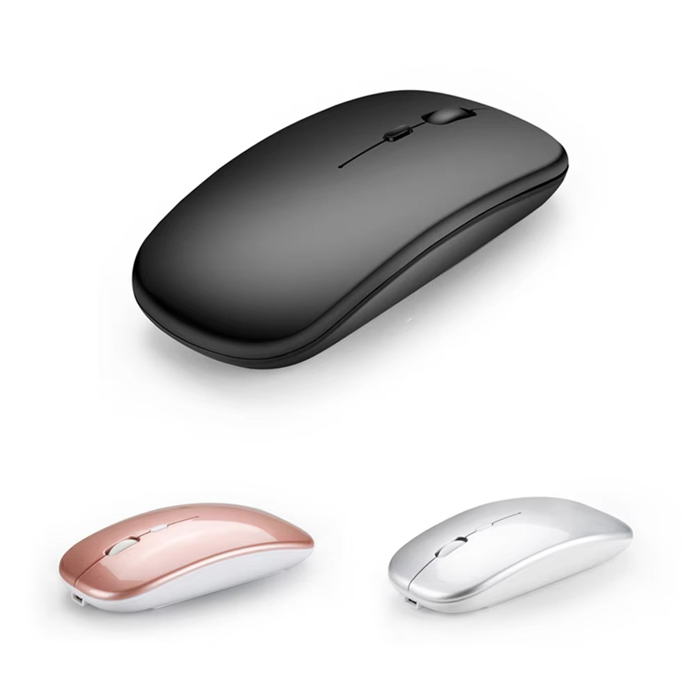 No LED Color Wireless Mouse Bluetooth 2.4Ghz Receiver Optical ...