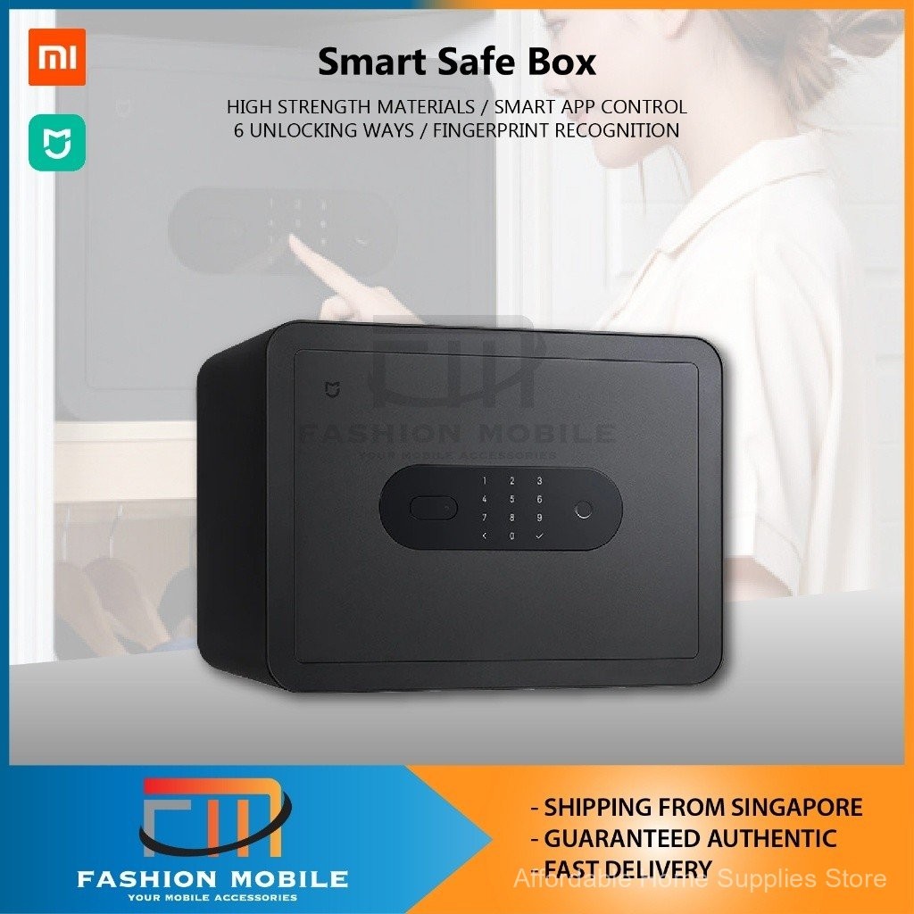 Xiaomi Mijia Smart Safe Box For Home Money Box Cash Box Safe Deposit ...