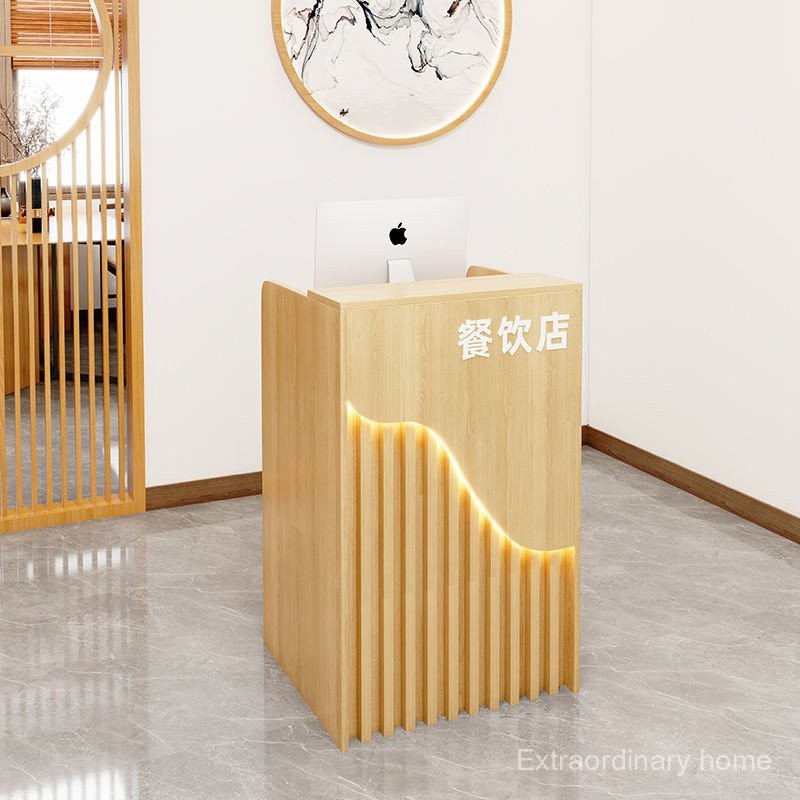 Small Simple Reception Desk Simple Checkout Counter Counter Modern ...