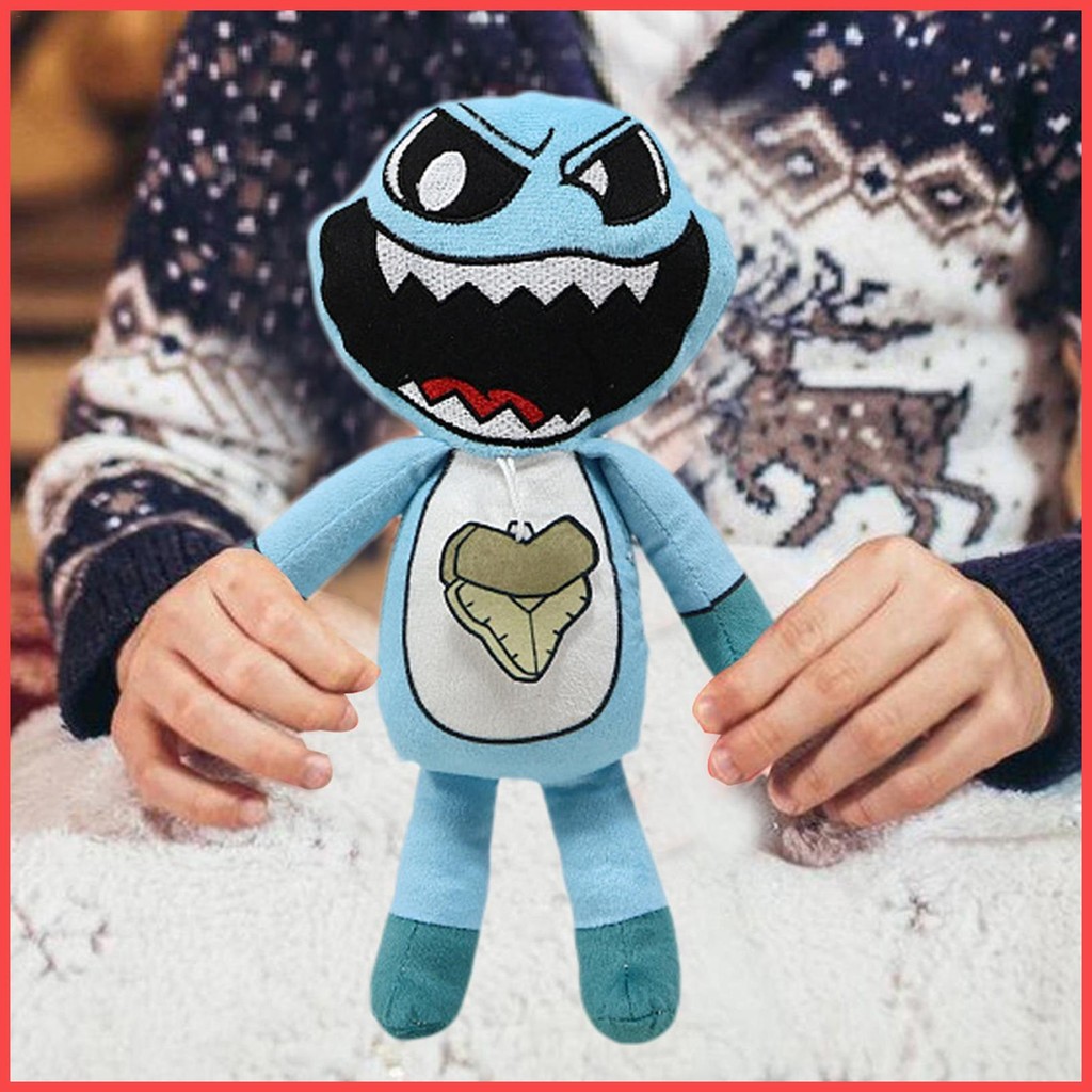 Stuffed Animal Plush Cartoon Game Character Shark Plushie Cartoon ...