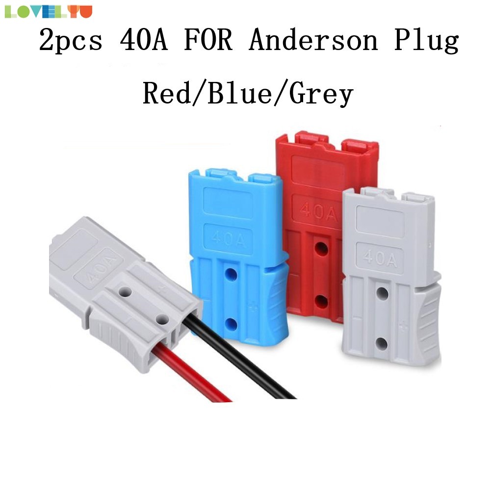 hot| 40A Amp Connector Plug Terminal Forklift Battery Connector ...