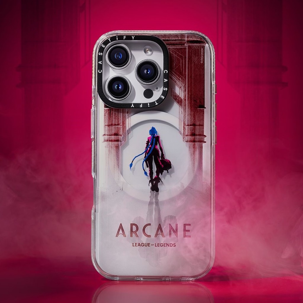 Caseti Arcane League of Legends Phone Case For iPhone 16 16Pro 11 12 13 ...