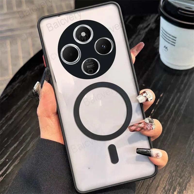 Casing For Xiaomi POCO C75 4G With Magnetic Sticker Matte TPU ...