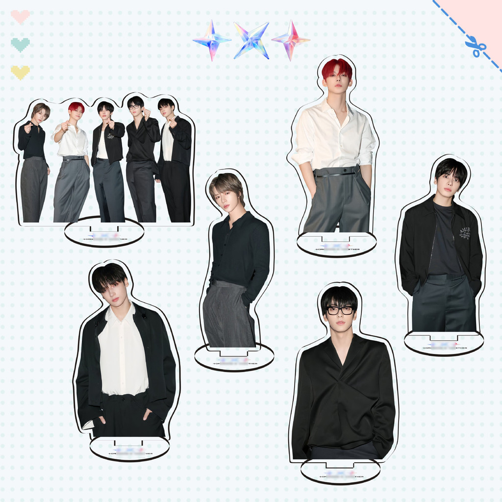 Kpop TXT New Acrylic Standing Sign Korean Boy Band Double-sided ...