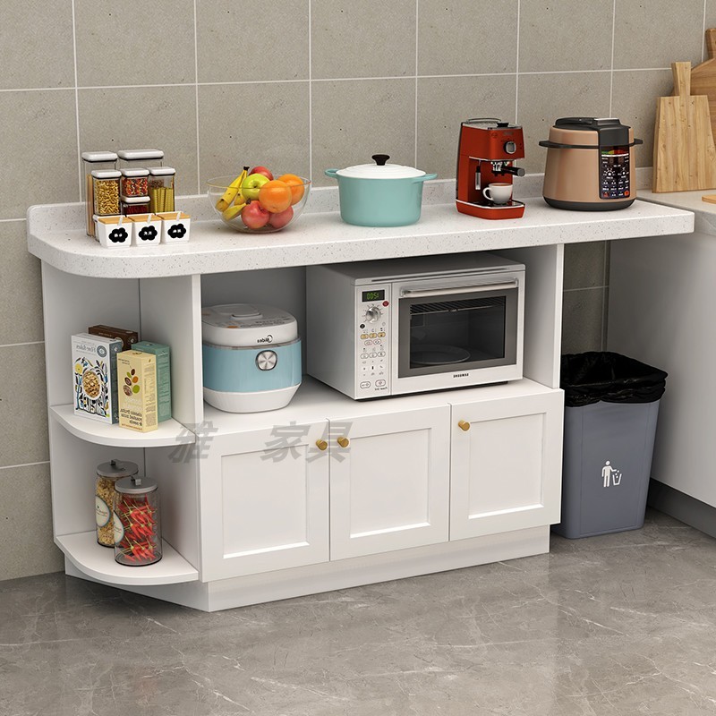 Kitchen Quartz Stone Narrow Edge Cabinet Counter Top Corner Sideboard ...