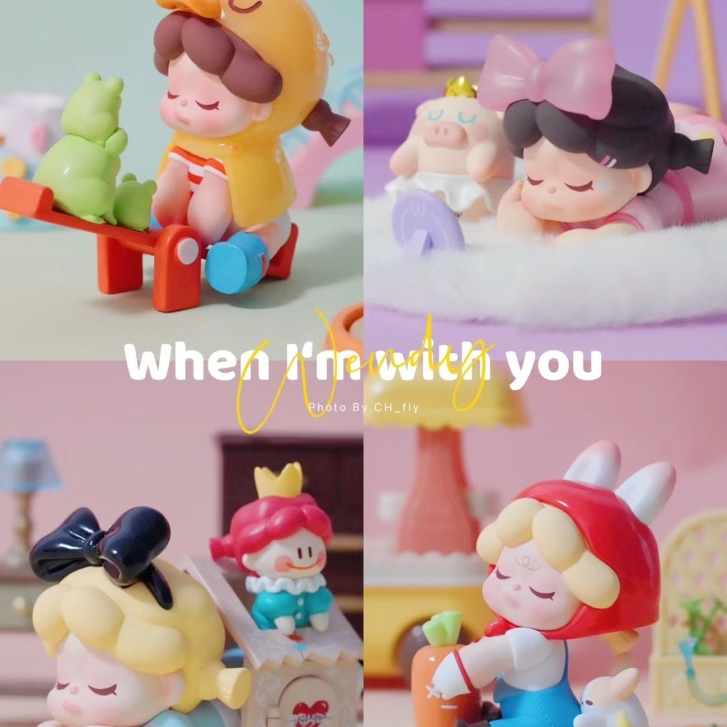POPMART New product explosion Wendy I want to be with you series Wendy ...