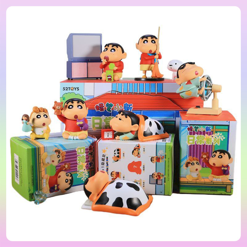 crayon shin chan blind box toy desktop decoration blind box set blind ...