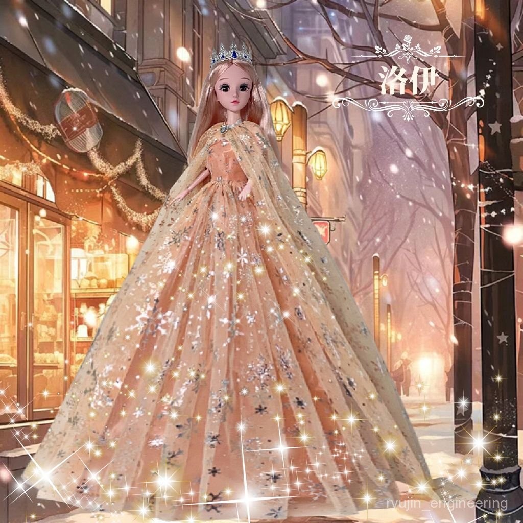 60Jimichao Large Doll Suit Girls' Toy Aisha Princess Elsa Birthday Gift ...