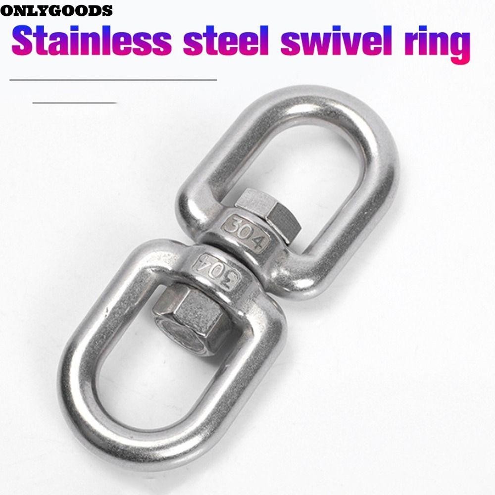 ONLY 1Pcs 8 Ring Hook, 304 Stainless Steel M4 M5 M6 M8 Carabiner Clasp ...