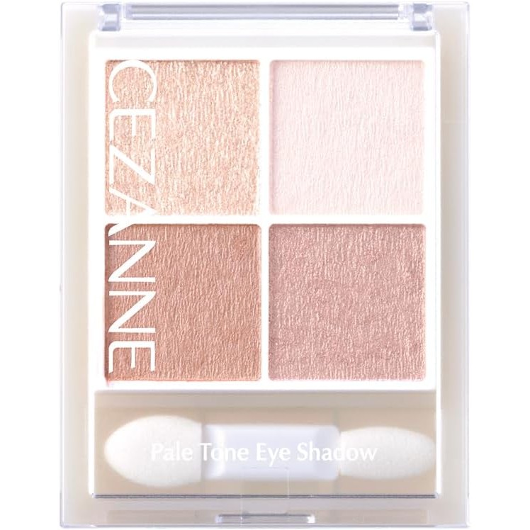 Cezanne Pale Tone Eye Shadow 01 Cotton Beige Pale Color Light ...