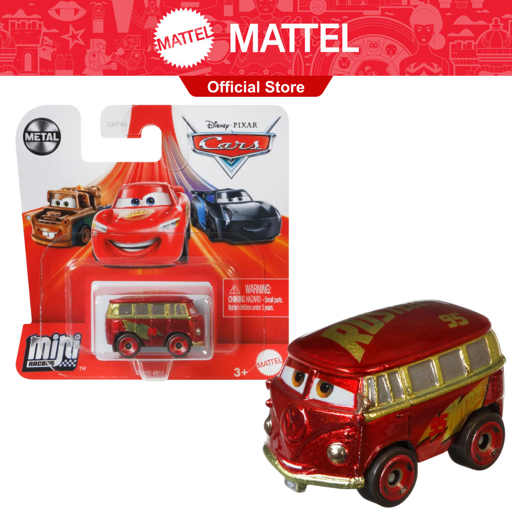 Mattel Disney Pixar Cars Metal Mini Racers Die-cast for Boys and Kids ...