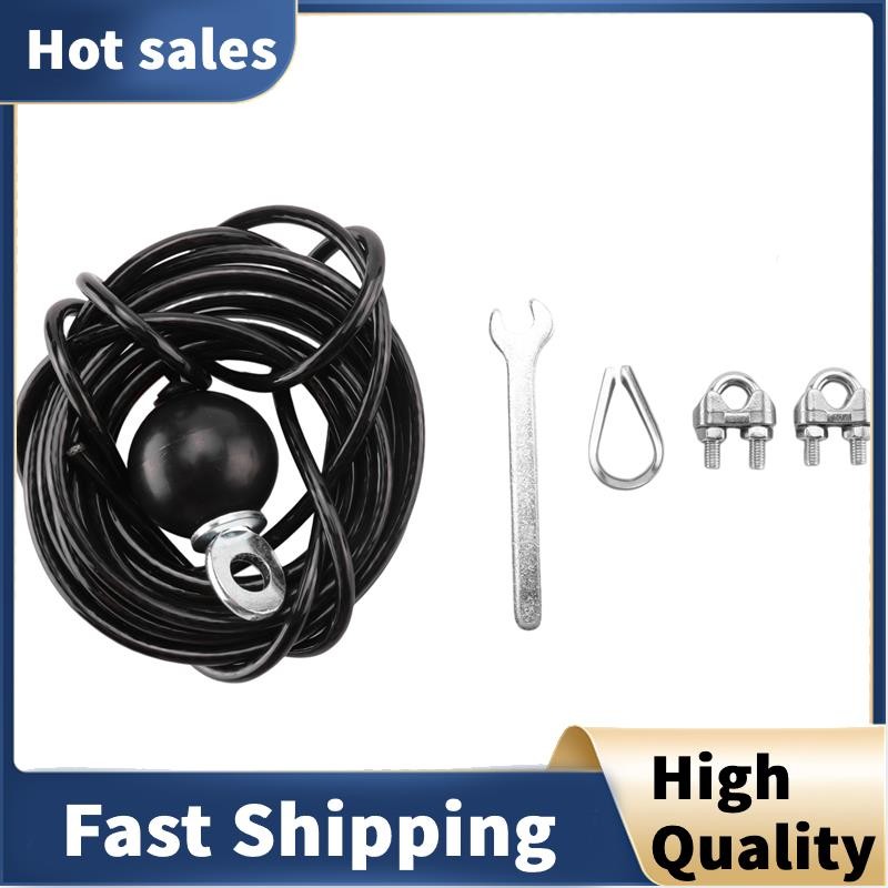 400cm Home Gym Fitness LAT Pulldown Cable Replacement, Adjustable ...