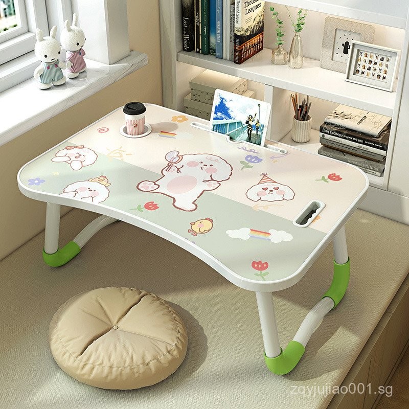 sg Bed Desk Folding Small Desk Computer Desk Bed Lazy Student Dormitory ...