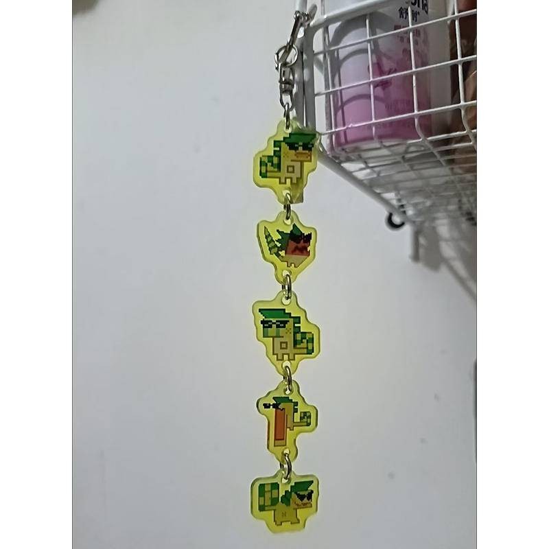 Game Genshin Impact Key Chains Two-sided Keychain K'uhul Ajaw Kinich ...