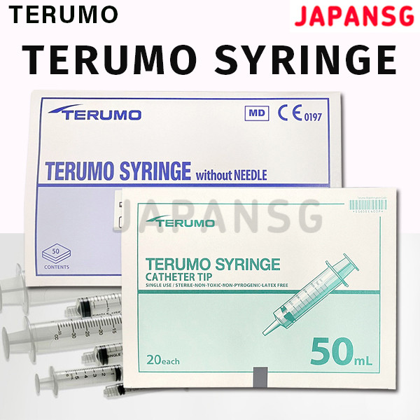 Terumo Syringes Luer Slip Tip/ Lock Tip/ Catheter-tip/ Luer Eccentric - 1cc - 50cc/ 1ml - 50ml ...