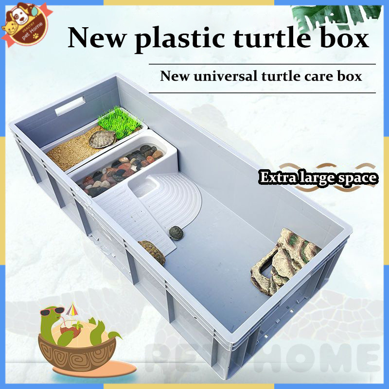 Extra large turtle tank/dedicated tank with drainage/water and land ...