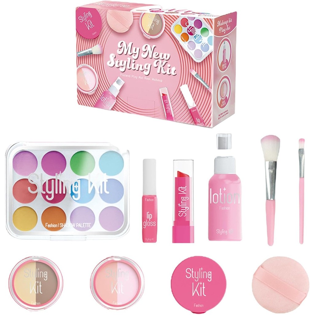 Bexdug Fake Makeup | Makeup Set | Kids Pretend Makeup Set for Little ...