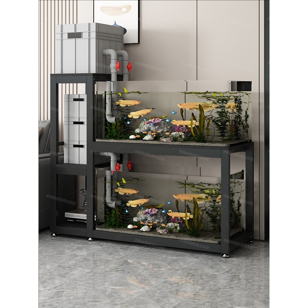 [48H Shipping] Fish Tank Rack Multi-Layer Dedicated Fish Tank Cabinet ...