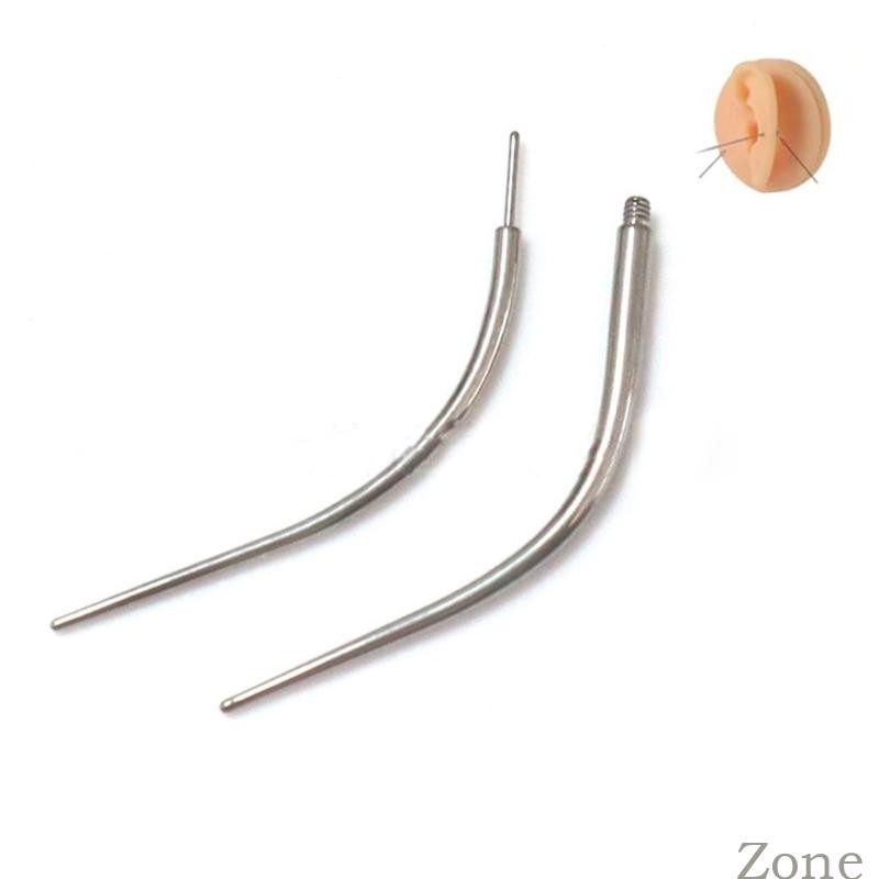 ZONG Stainless Steel Curved Piercing Guiding Needle Precise Piercing ...