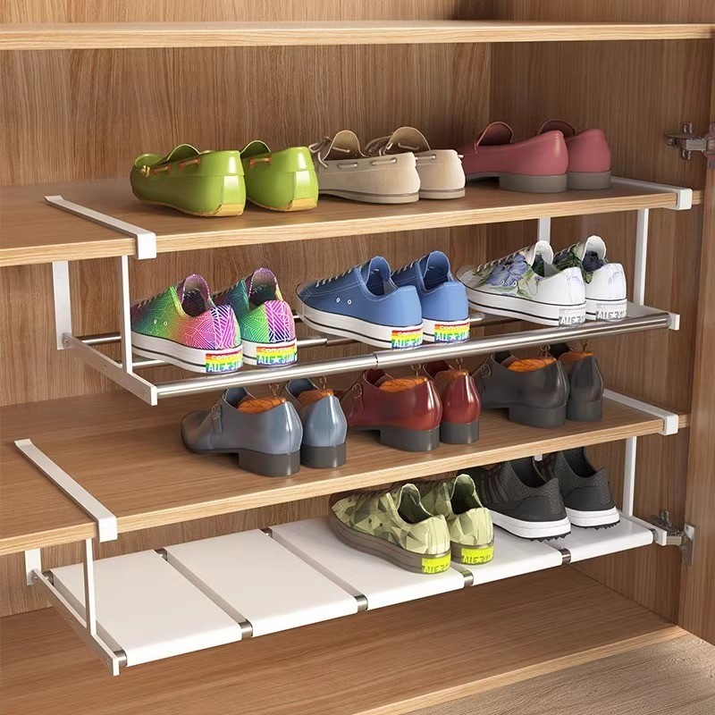 Household Shoe Rack Layered Partition Shoe Cabinet Storage Fantastic ...