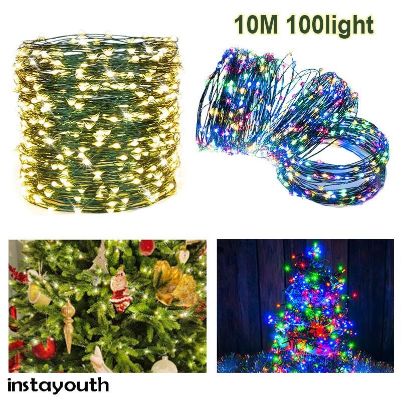 Christmas USB Fairy Light String New Year Led Light Waterproof Copper ...