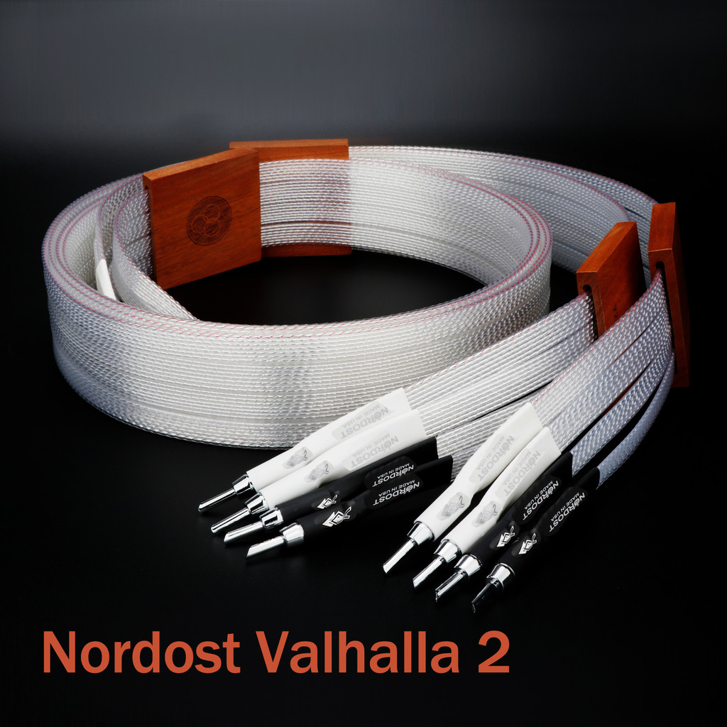 Nordost Valhalla 2 Flat Speaker Cable V2 OCC Silver Plated horn ...