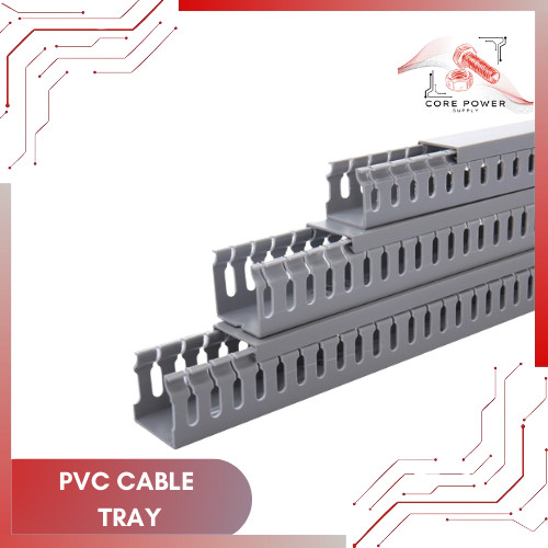 PVC Cable Tray Duct Slotted PVC Industrial Environmental Protection ...