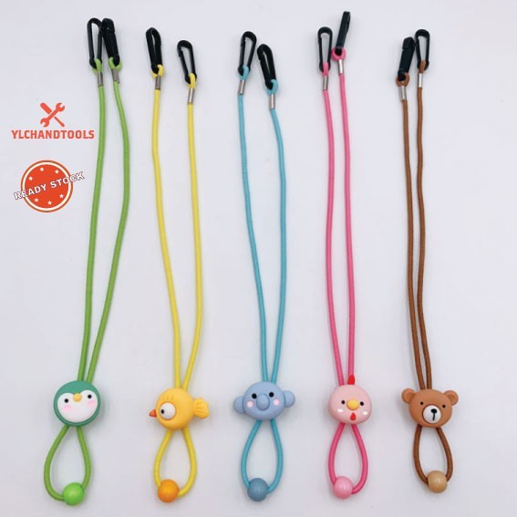 🔥READY STOCK🔥KID & ADULT ADJUSTABLE FACE MASK LANDYARD EARLOOP STRING ...