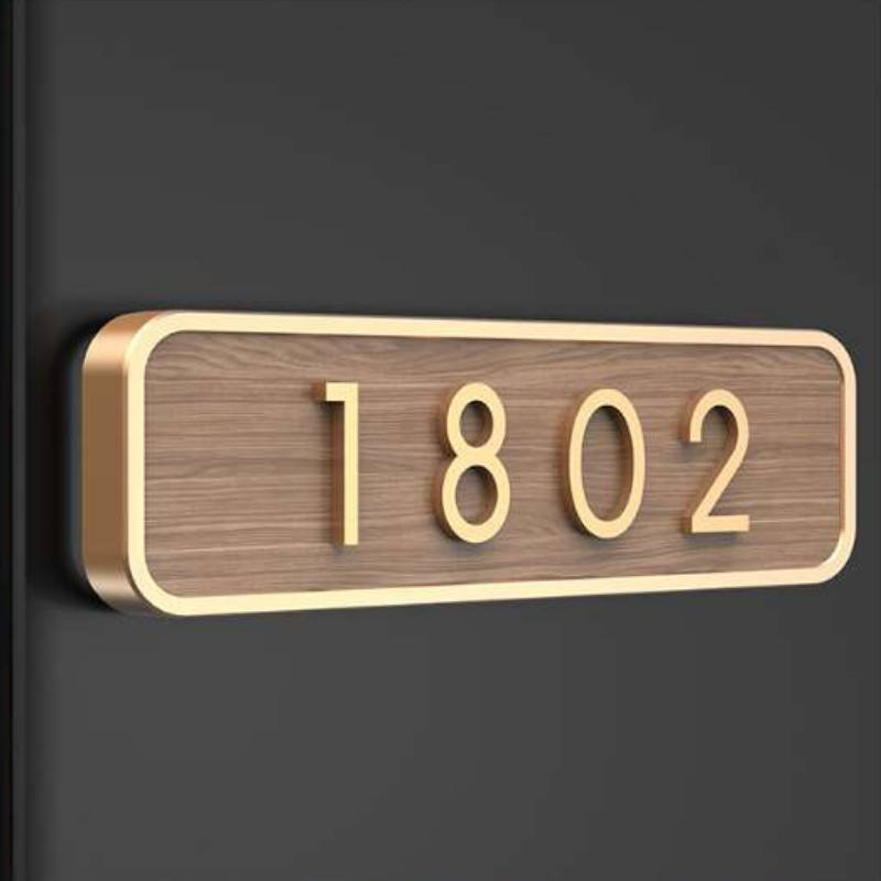 Customised Unit Sign door sign door unit number house number plate unit ...