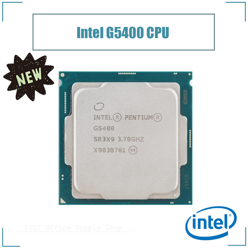 Intel Pentium G5400 CPU 3.7GHz LGA1151 4M Cache Dual-Core 58W Lyczar Desktop CPU Processor ...