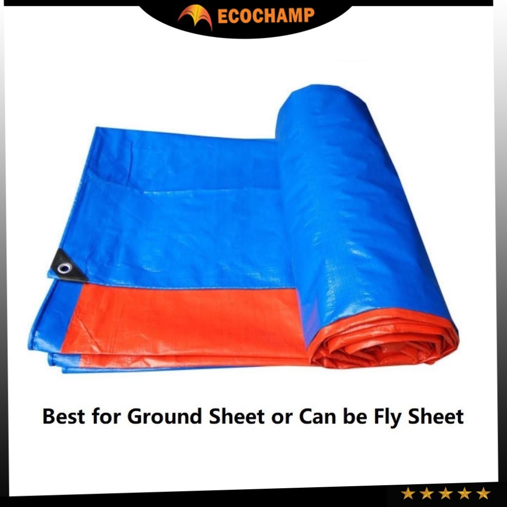 ECOCAMP 100% Waterproof High Quality PE Canvas Outdoor Big Ground Sheet ...