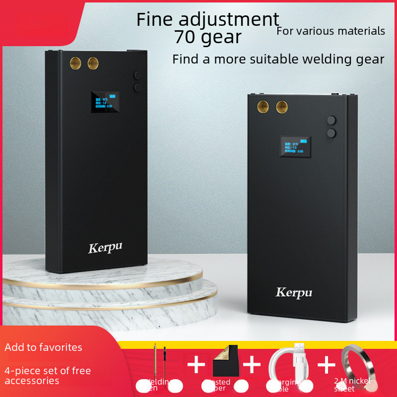 Portable Spot-Welder 18650Lithium Battery Liquid Crystal Small Spot ...