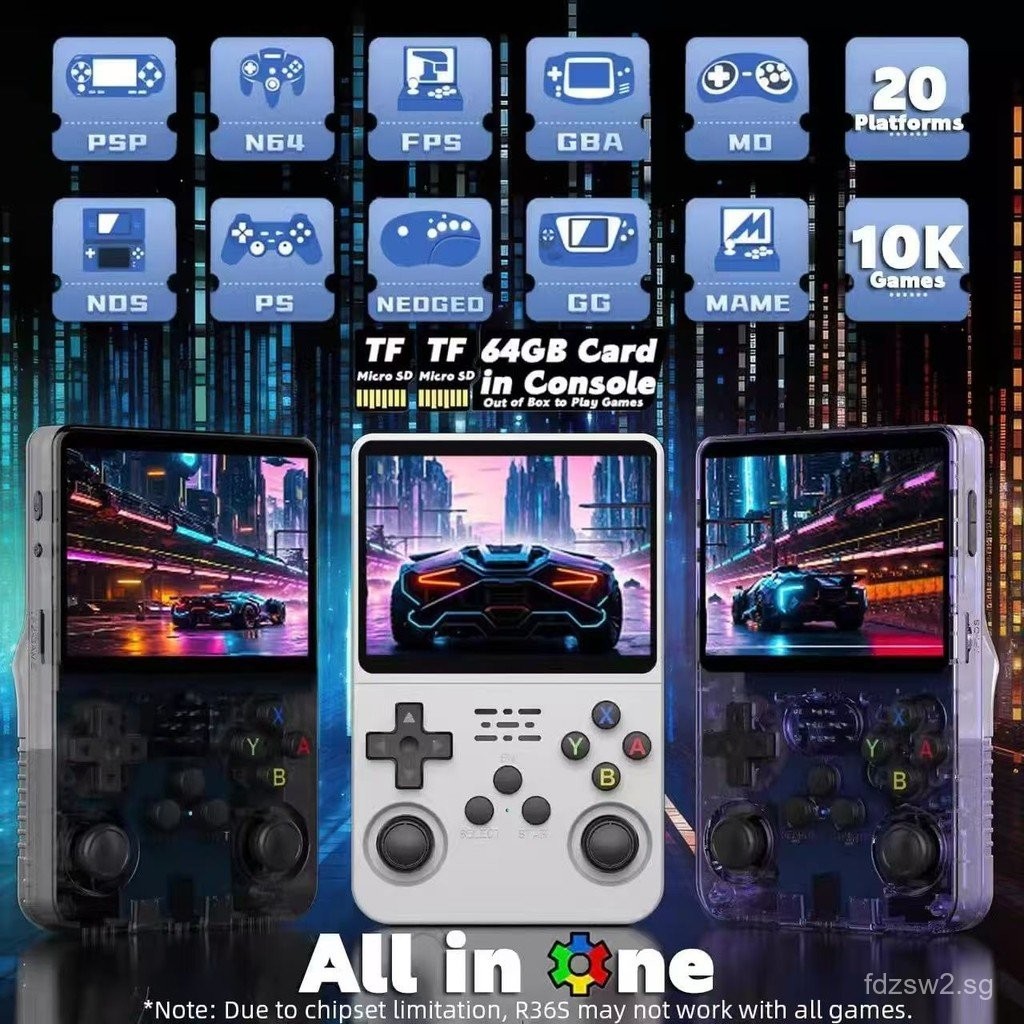 [2630Positive Review]Vintage Open Source Handheld Console R36S Color ...