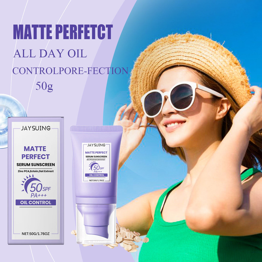 [Best Seller] JAYSUING Matte Fit Serum Sunscreen 50g SPF50+ PA++++ Sun ...