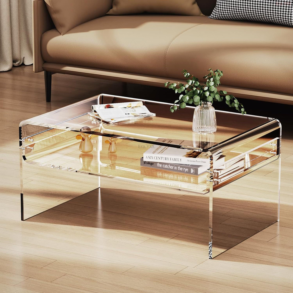 High-End Acrylic Coffee Table Acrylic Coffee Table Living Room Table ...
