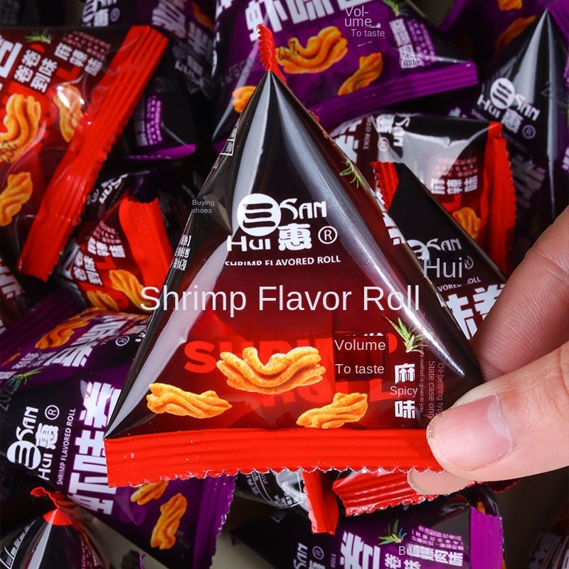 Shrimp Roll Prawn Crackers Rice Crust Crispy Crispy Casual Snack Snack ...
