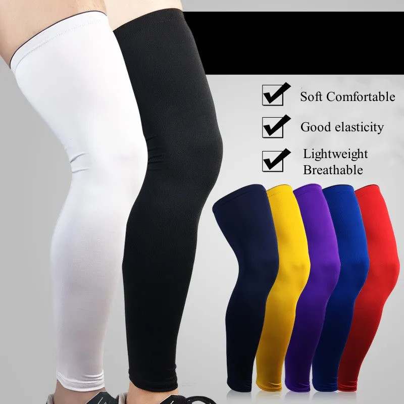 # 1pc Sports Leg Support Sleeve Basketball Running Cycling Leg Warmers ...