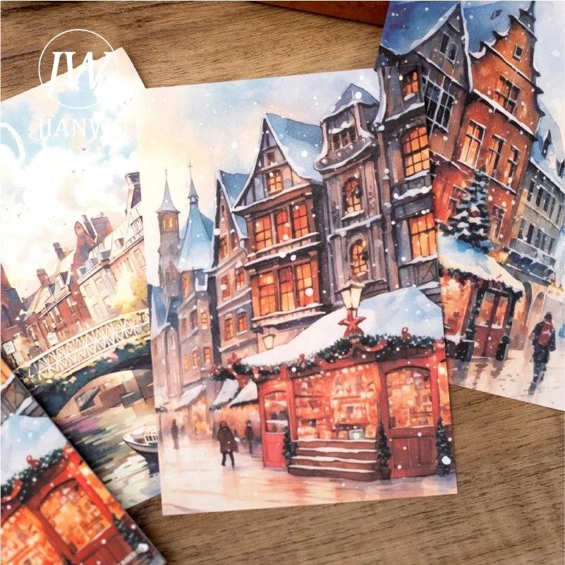 JIANWU Wild Diary Collection Series Vintage Sence Landscaping Collage ...